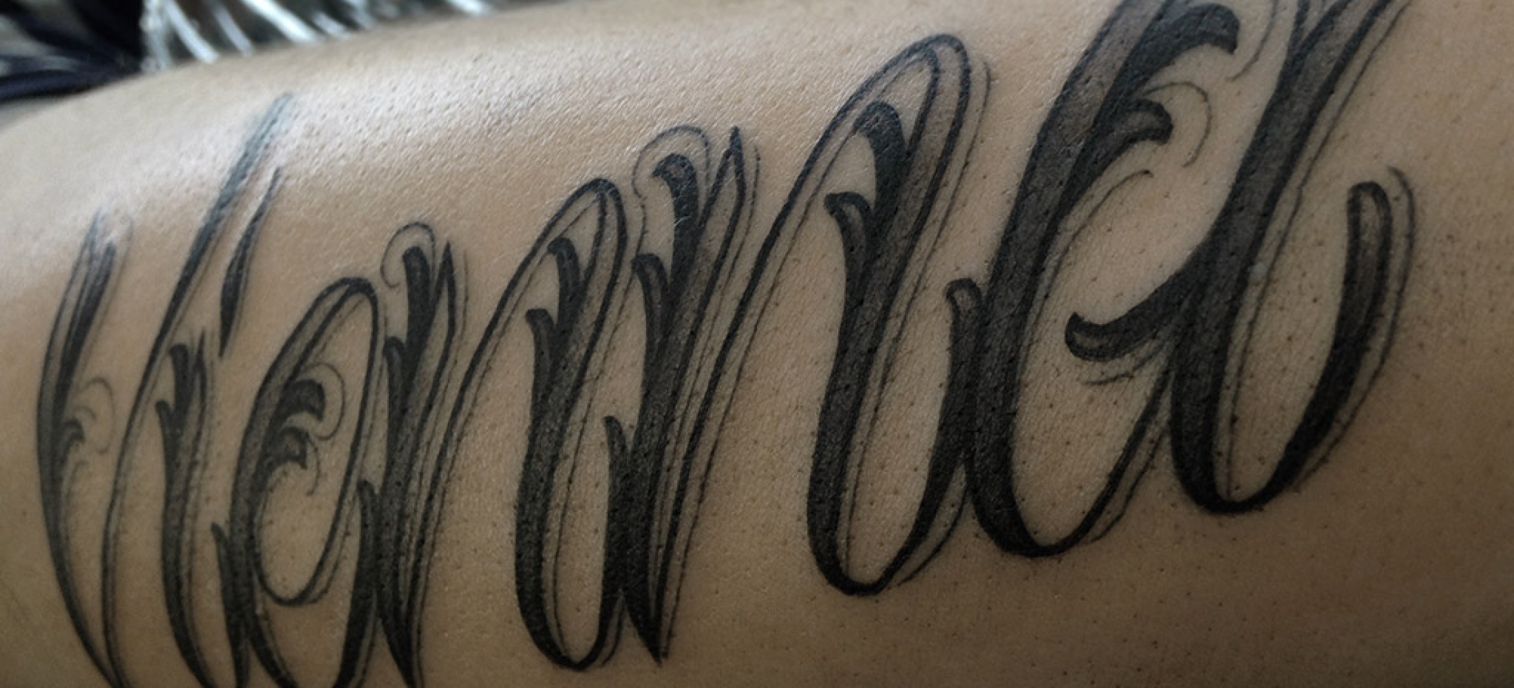 Script Lettering - Bunker Tattoo - Quality tattoos