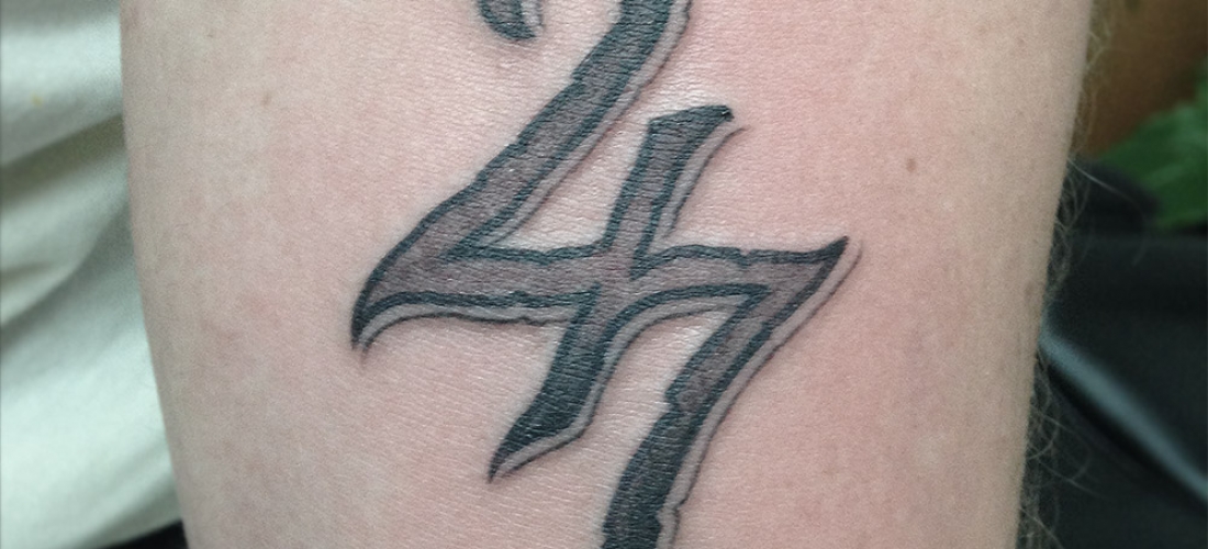 Twenty four seven script - Bunker Tattoo - Quality tattoos